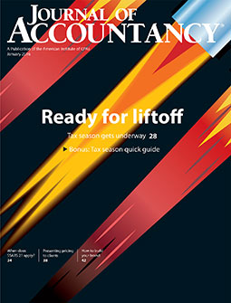 January 2016 - Journal of Accountancy