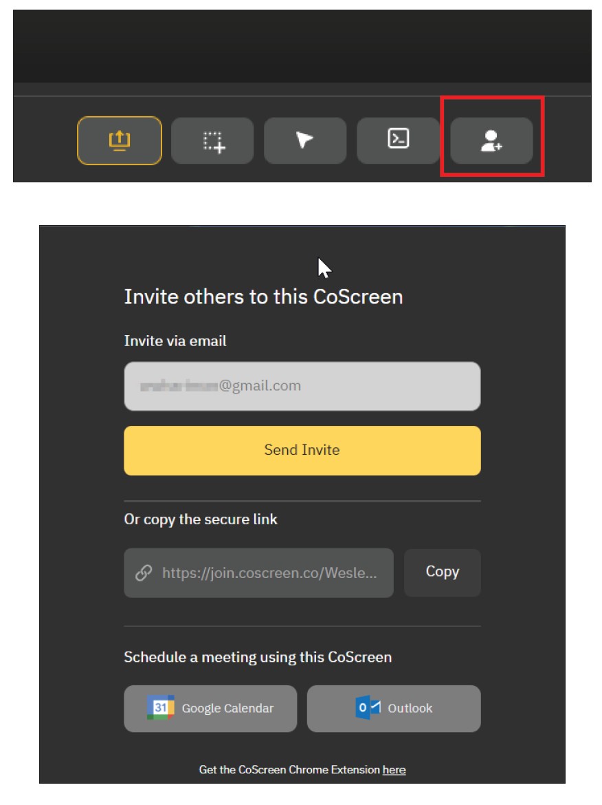 How multiple people can share screens simultaneously